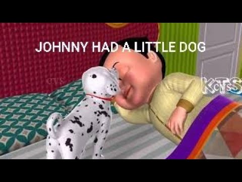 JOHNNY HAD A LITTLE DOG - KIDS RHYMES KIDSTUBER - YouTube