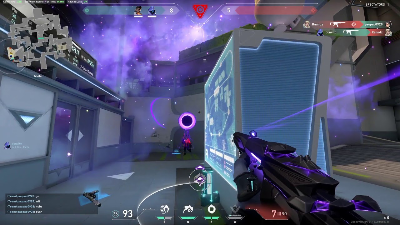 Singularity Spectre Finisher - Split - VALORANT - YouTube