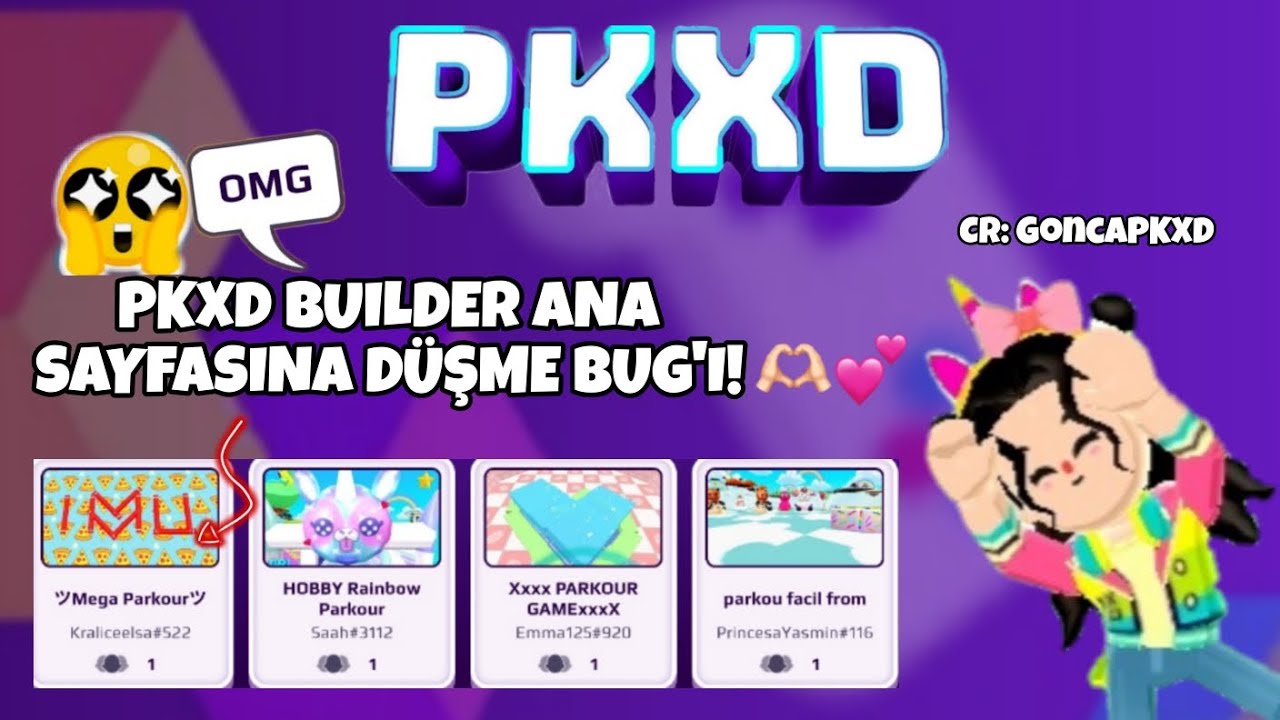PKXD BUILDING ANA ANA SAYFASINA BUG'I!😻 || CR:@GoncaPKXD || ReyhanXD - YouTube