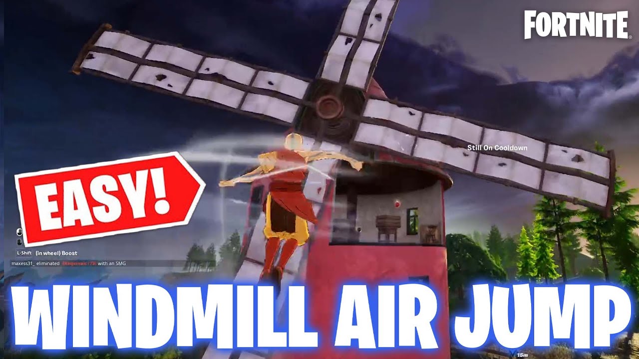 Air Jump at the Windmill or The Other Windmill | Fortnite x Avatar ...