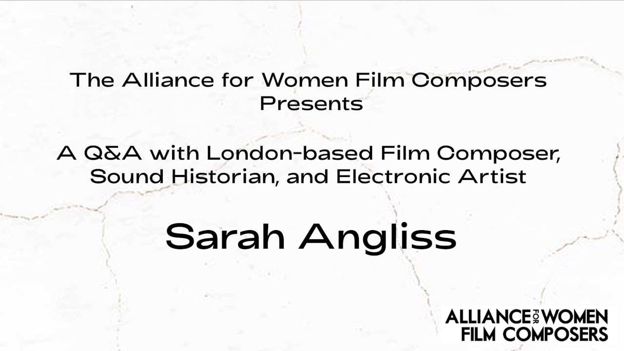 A Q&A with London-based Film Composer, Sound Historian, and Electronic ...