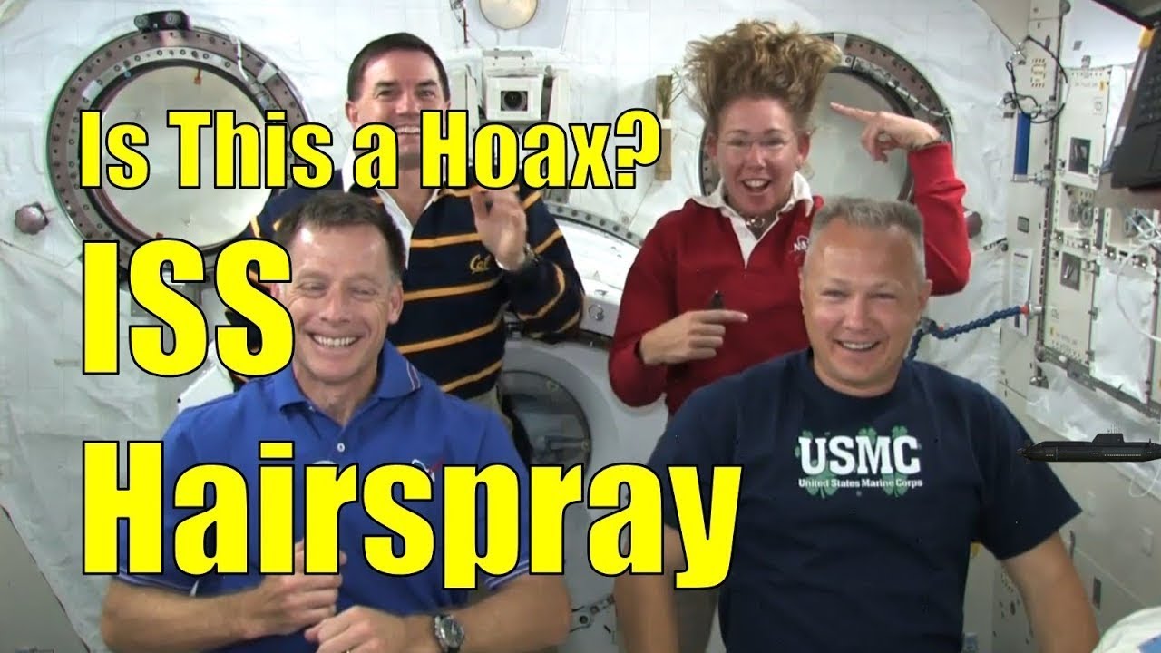 ISS Hair Spray - YouTube