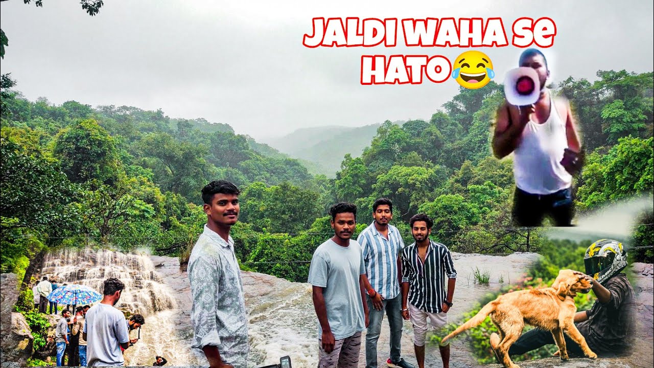 Kuyemari waterfall keshkal😜 ️| tourist place😍 in keskal||keshkal - YouTube