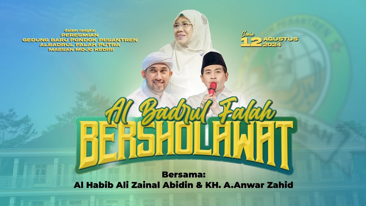 (LIVE) AL BADRUL FALAH BERSHOLAWAT BERSAMA HABIB ALI ZAINAL ABIDIN ...