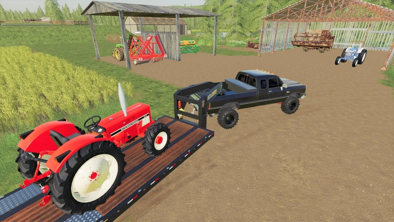 Buying new truck and tractor for our farm | Cutting hay | Back in my ...