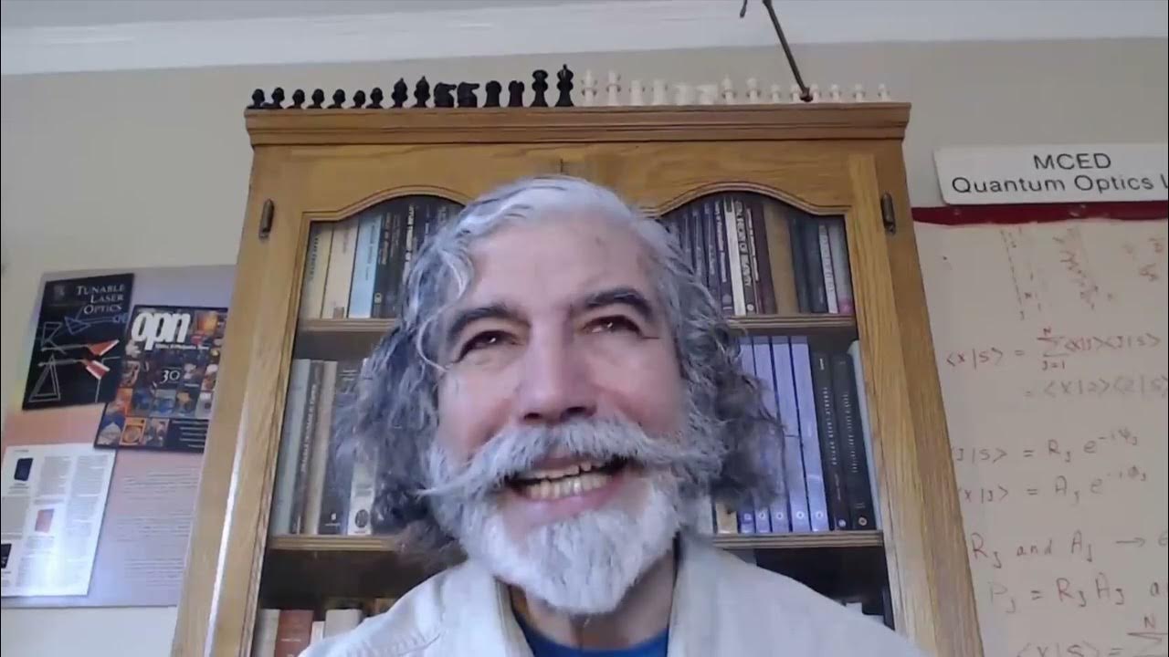 Entrevista con el Dr F J Duarte sobre su libro Fundamentals of Quantum Entanglement(Segunda ...