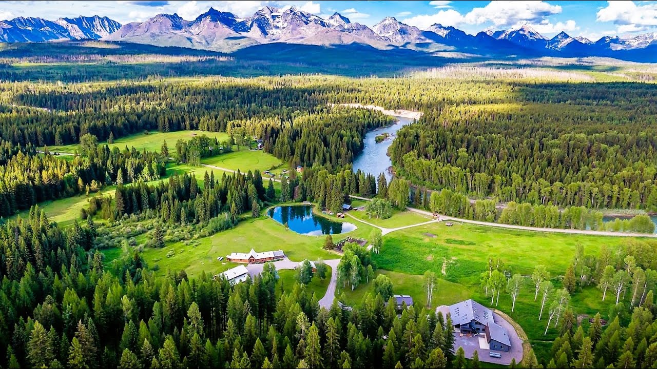 Montana Ranch at Glacier National Park - YouTube