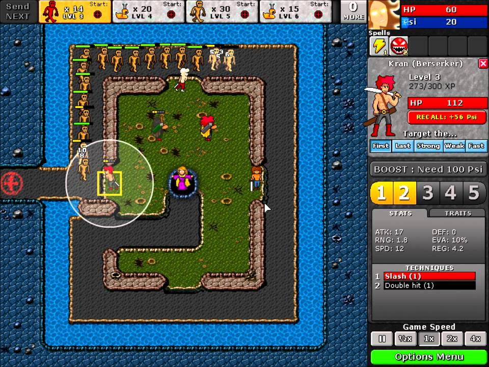 Defender Quest [Demo] - Flash Game - Walkthrough - YouTube
