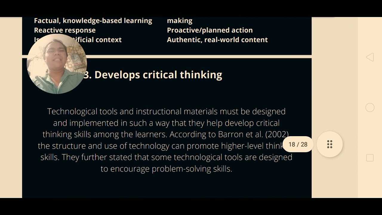Characteristics of Effective and Efficient Instructional Tools. - YouTube