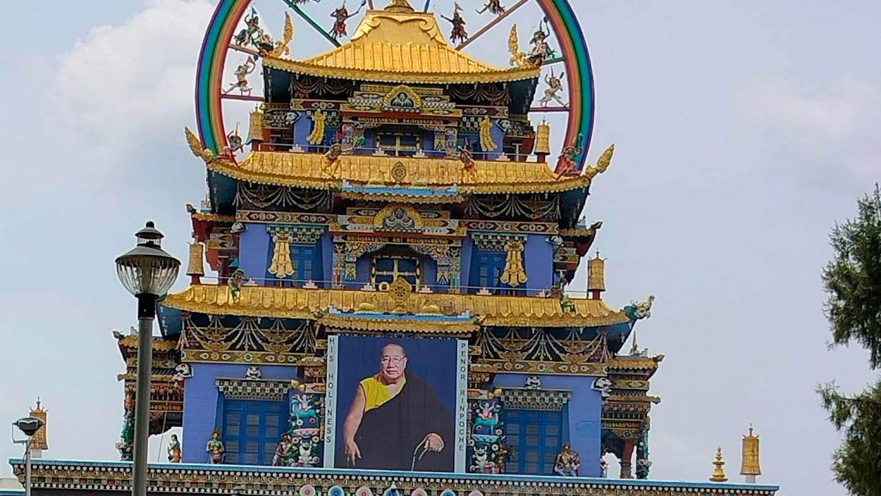 Karnataka ka golden temple (Budha dev) - YouTube