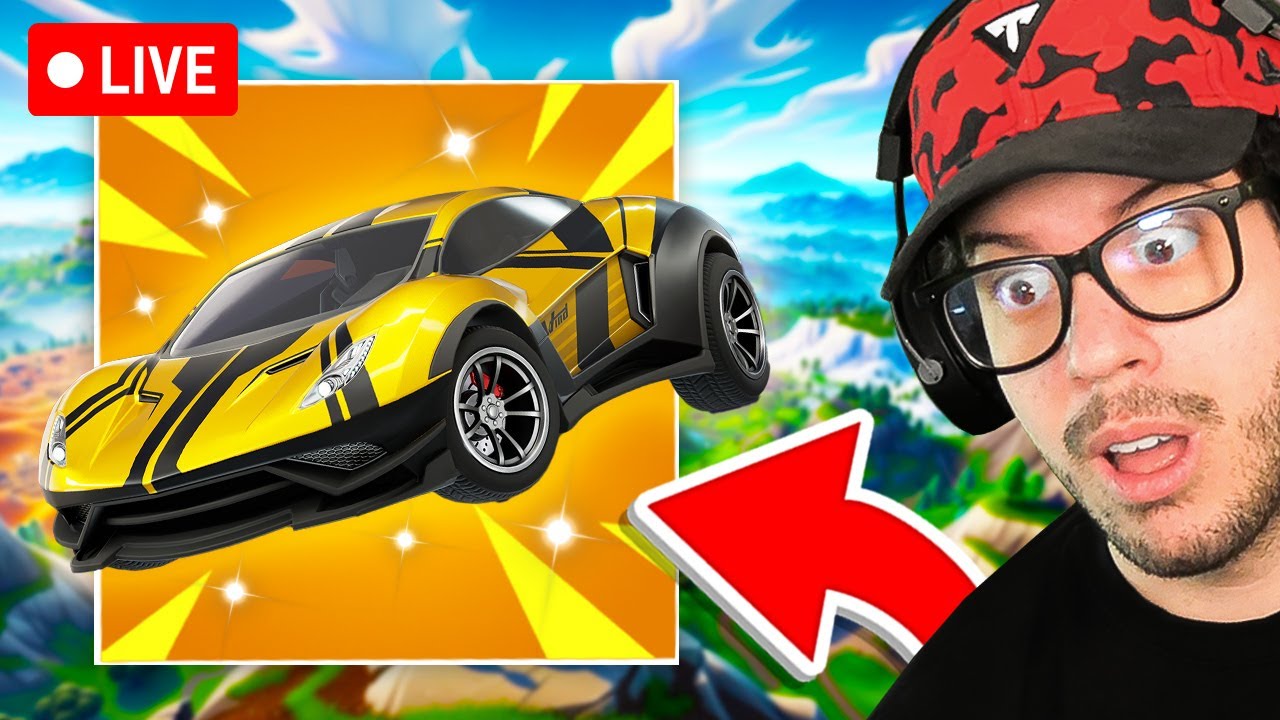NEW FORTNITE *SUPERCAR* UPDATE! - YouTube