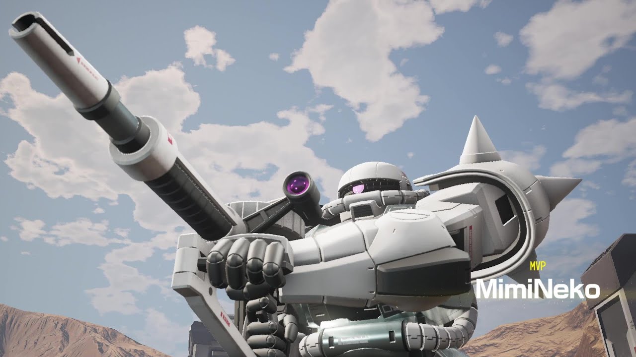 【Gundam Evolution】Zaku II [Ranged] Gameplay | 46 Kills | No Commentary ...