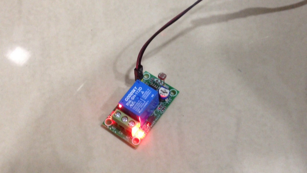 DARK SENSITIVE SWITCH - YouTube