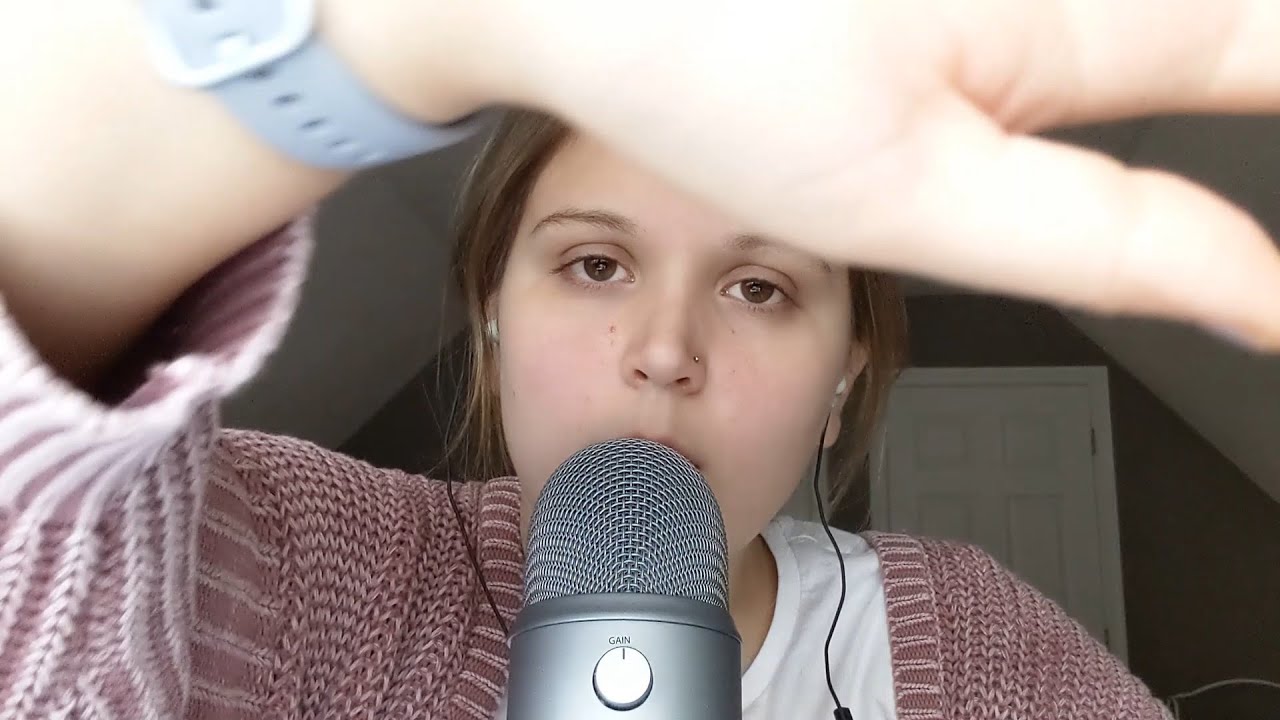 ASMR whispered positive affirmations + hand movements 🌟💛 - YouTube