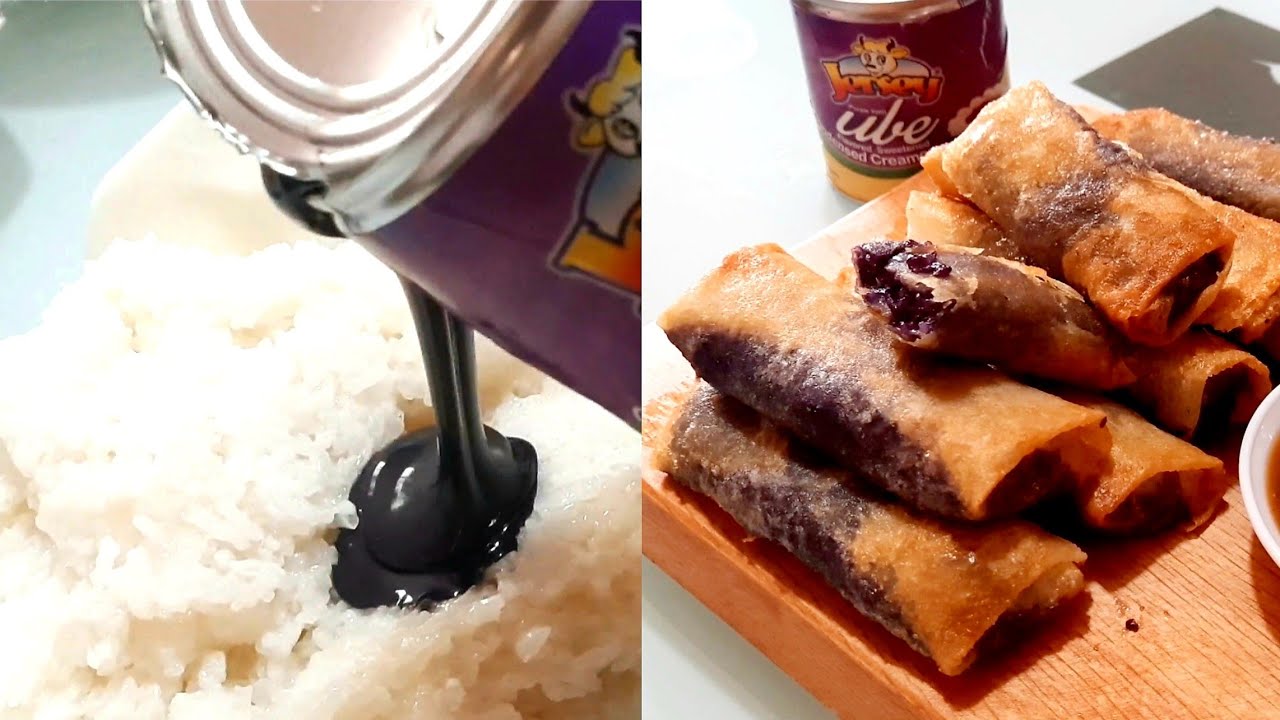 HOW TO MAKE UBE BIKO TURON - YouTube