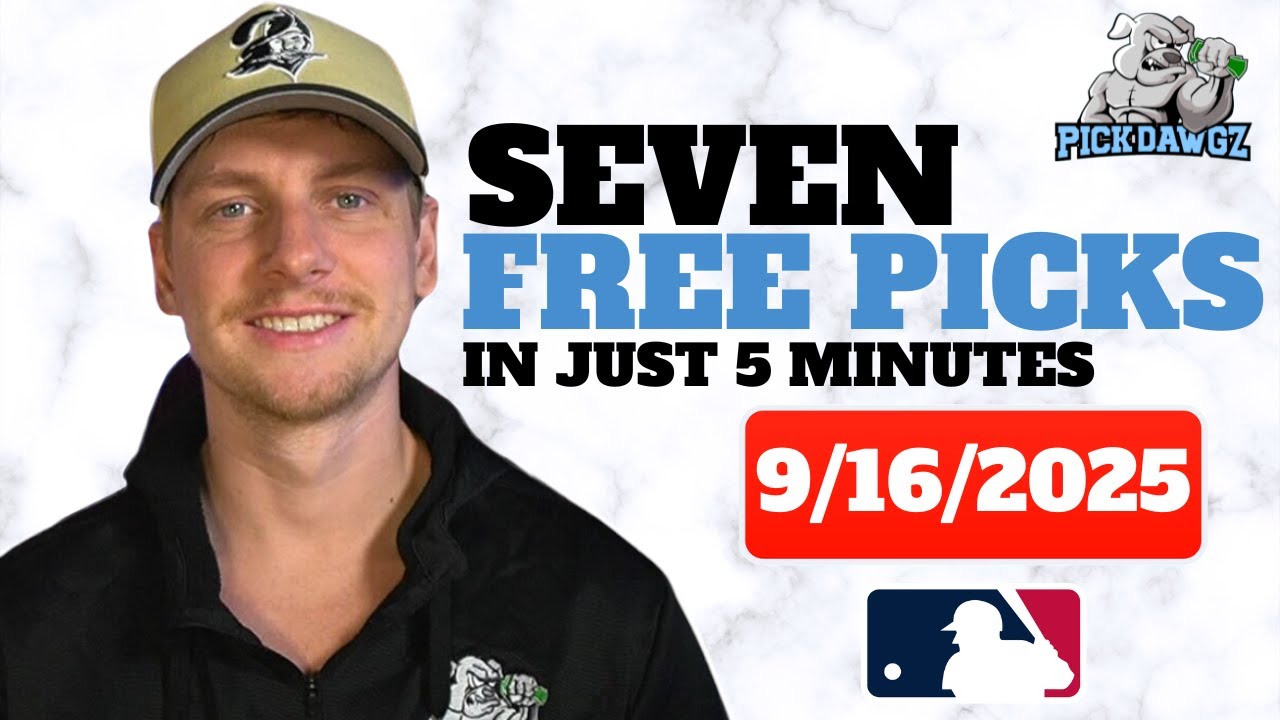 MLB Picks & Predictions For Today Tuesday 9/16/25 | 7 Picks in 5 ...
