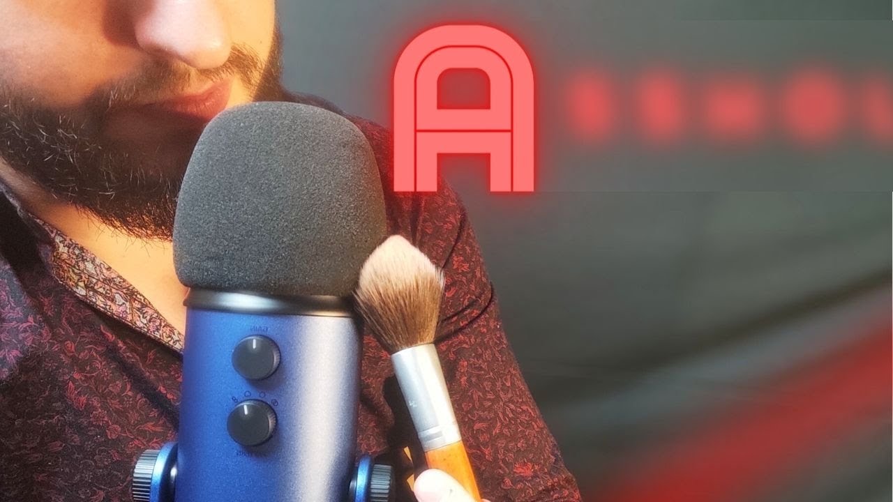 ASMR Alphabet - A | Whispering, Hand sounds, Tapping, Mic Brushing ...