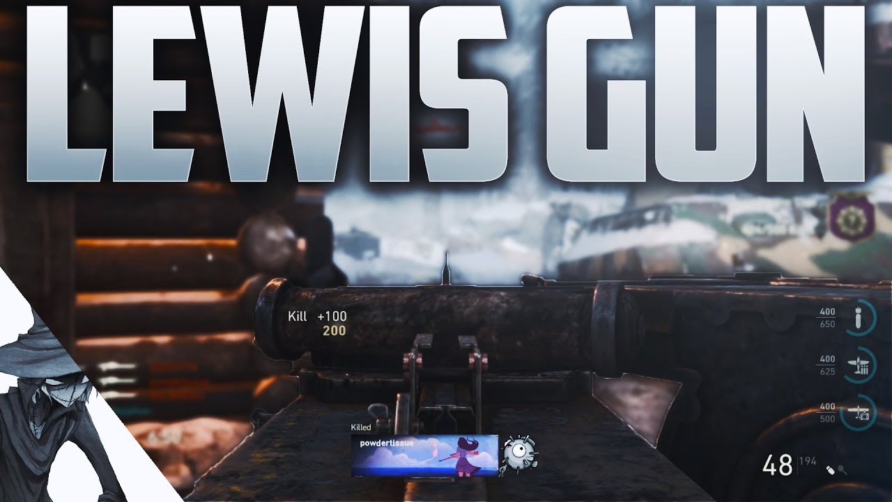 LEWIS LMG Just DESTROYS LOBBIES!!! (Cod World War 2) - YouTube