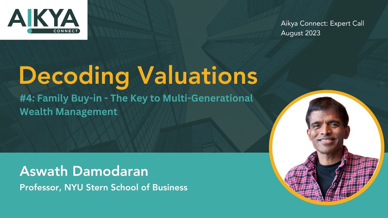 #4 - Decoding Valuations featuring Aswath Damodaran, Professor at NYU Stern School of Business ...