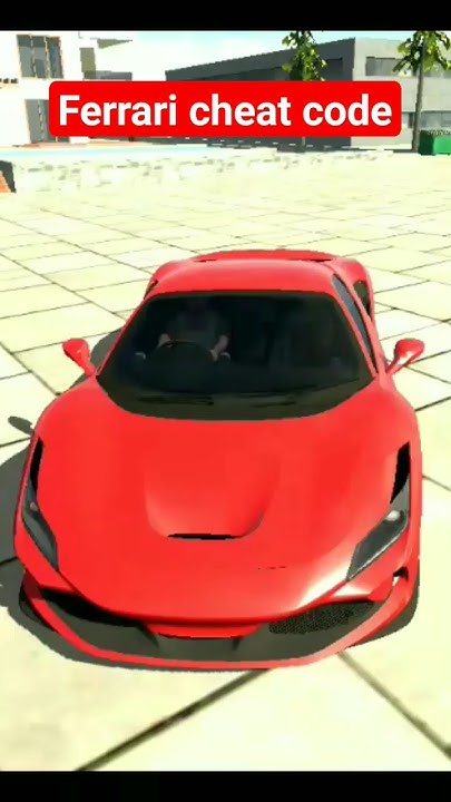 Ferrari cheat code Indian bike driving 3f #ferrari - YouTube