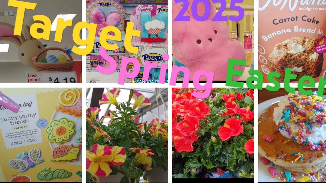 NEW TARGET SPRING EASTER 2025/PEEPS SWEET ADVENTURE SERIES VLOG#easter# ...