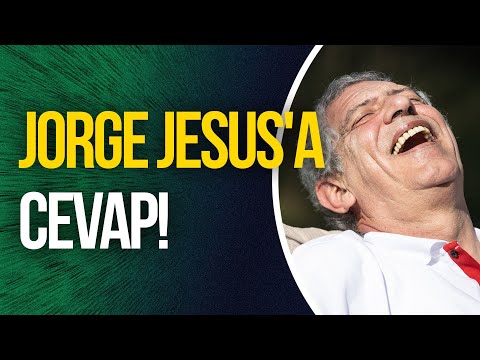 Fernando Santos'tan ”Türkiye'de maçlar masada kazanılıyor!” diyen Jorge Jesus'a cevap!