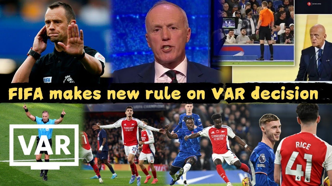 FIFA'S NEW VAR RULE: HOW IT COULD TRANSFORM ARSENAL'S FATE! - YouTube