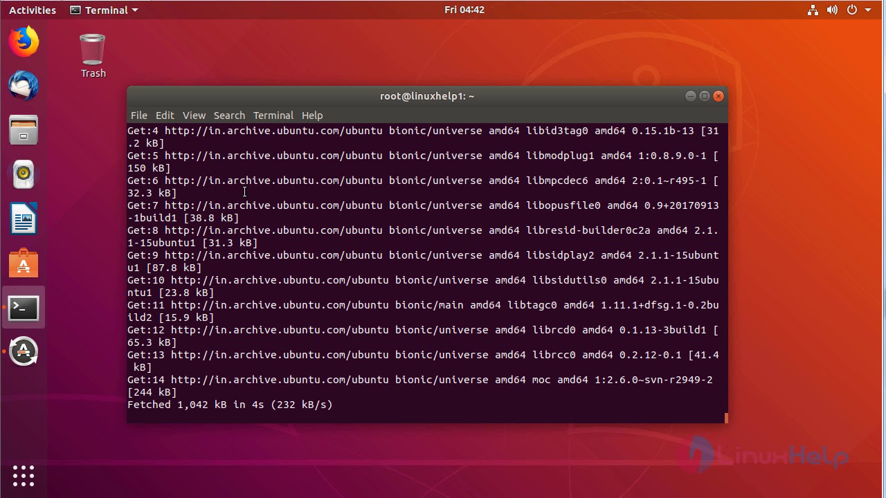 How to Install Moc on Ubuntu 18.04 - YouTube