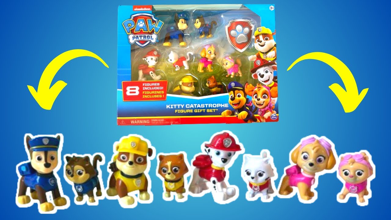 ASMR | PAW Patrol Toys! Unboxing Kitty Catastrophe Play Set 8 ...