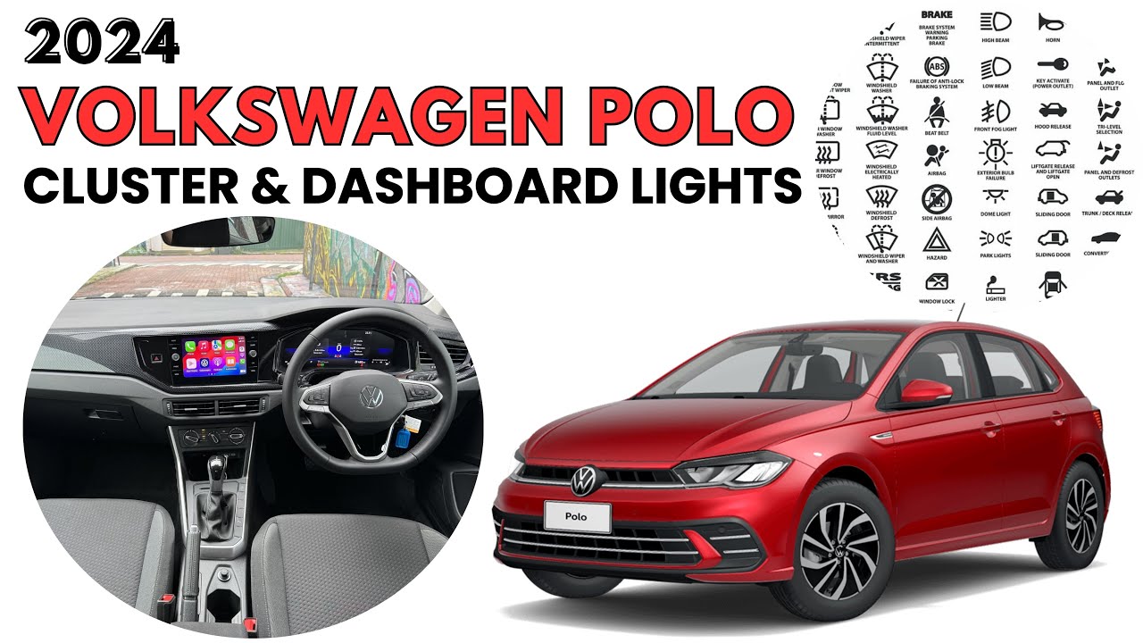 2024 Volkswagen Polo Cluster Display & Dashboard Warning Indicators ...
