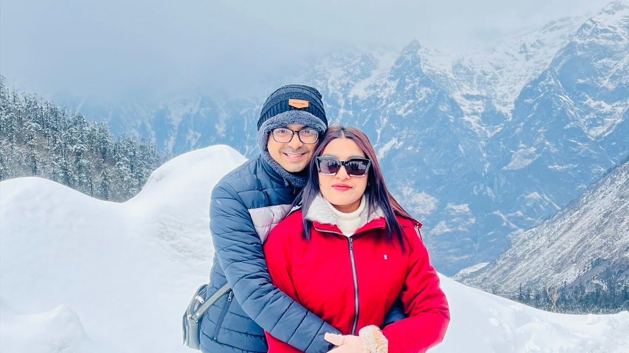Mount Katao/ Lachung/ North Sikkim/ Snowfall/ Hiking area/ India - YouTube