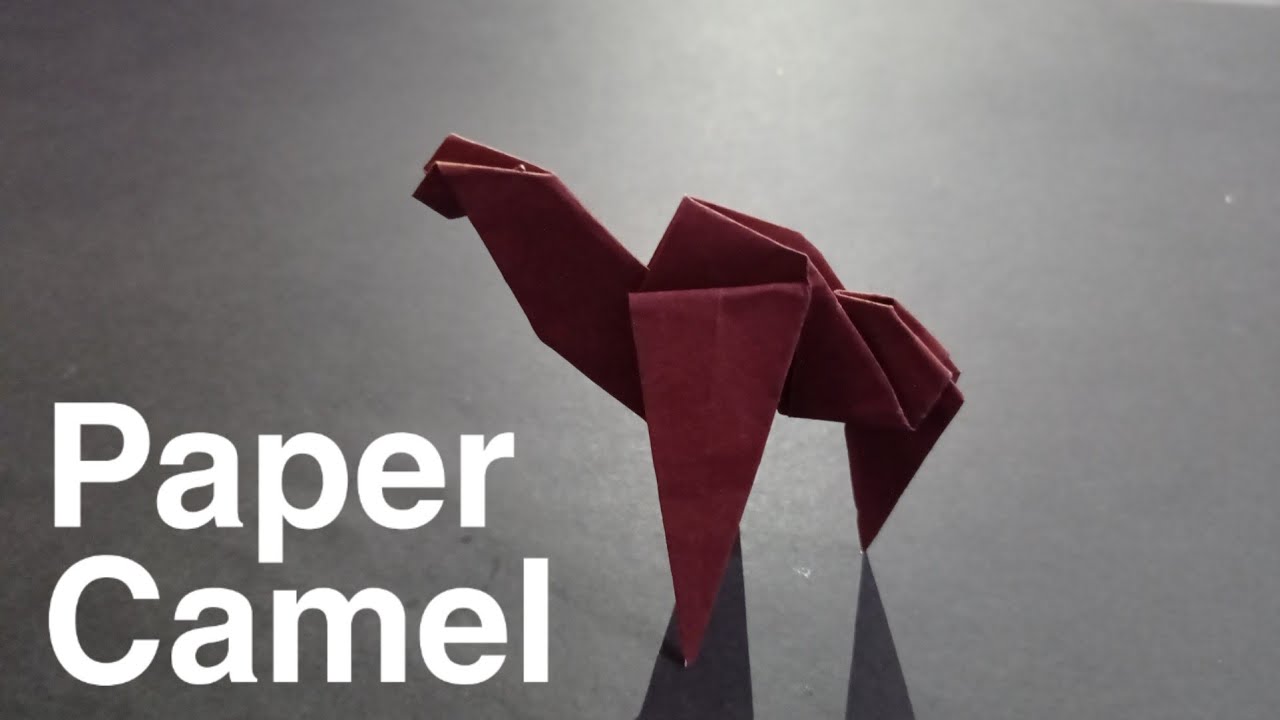 How To Make Paper Camel Step By Step Easy - YouTube