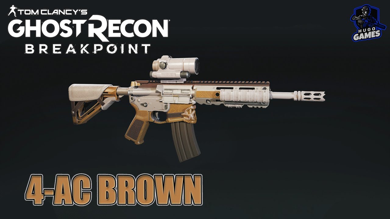 The New 4-AC BROWN-GHOST RECON BREAKPOINT - YouTube