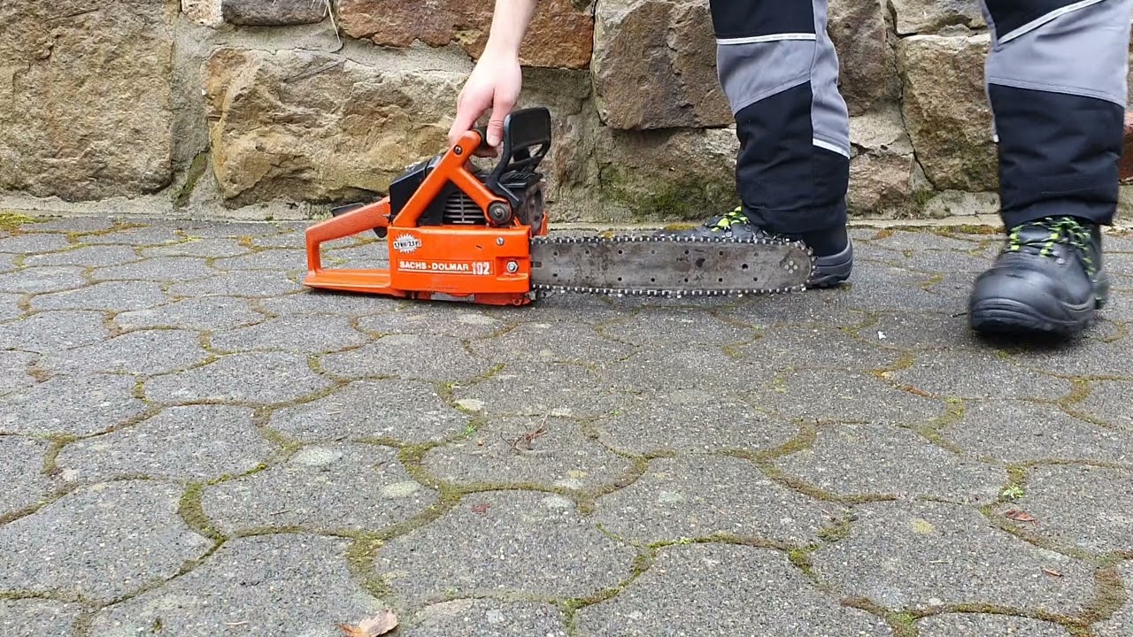 Sachs-Dolmar 102 testrun - YouTube