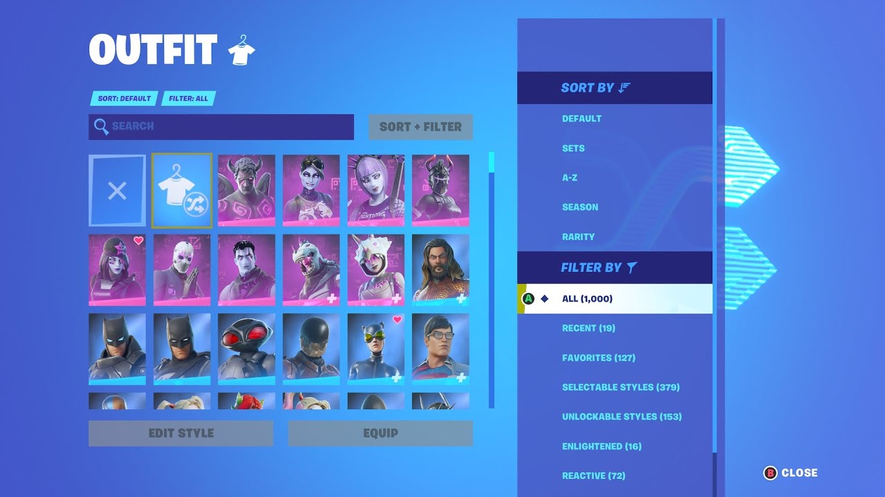 Reached 1,000 Skins In My Fortnite Locker - YouTube