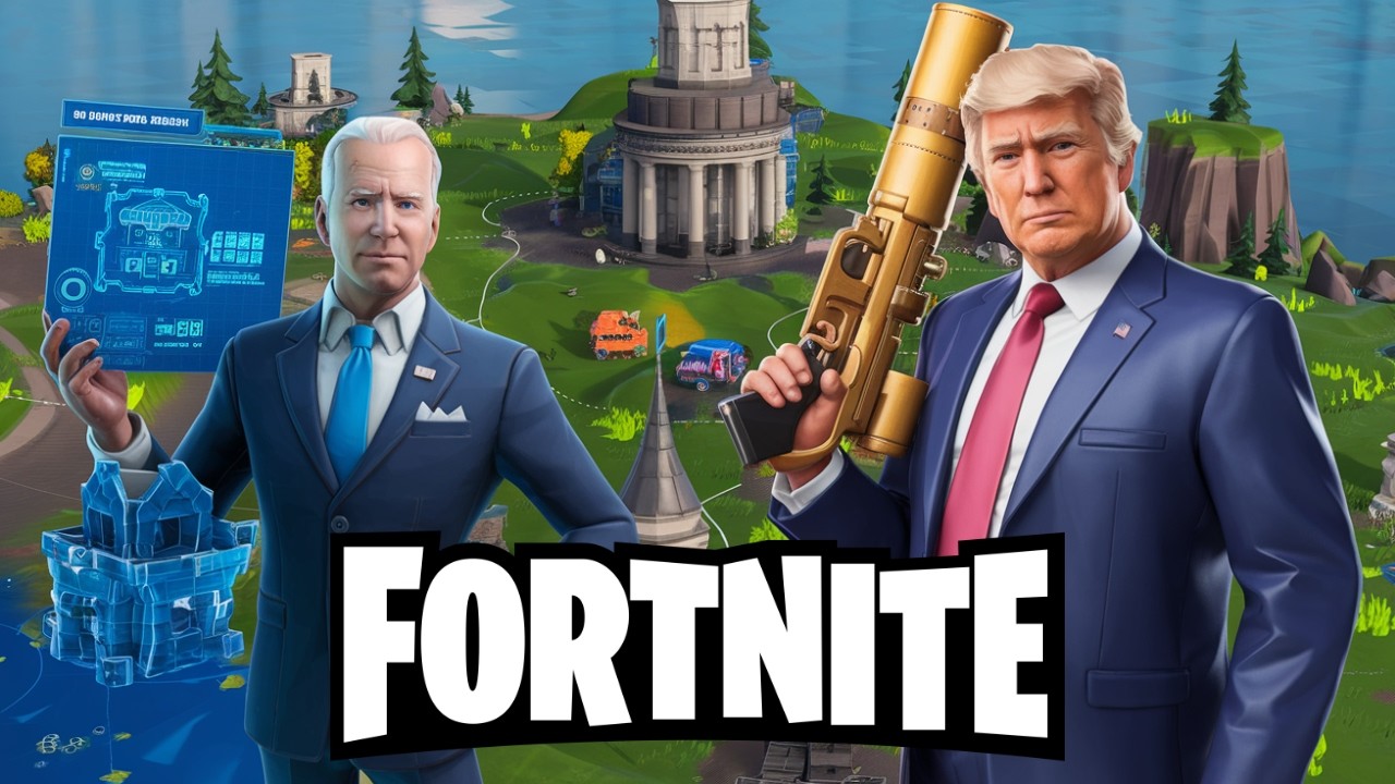 Presidents FACE OFF in Fortnite Chapter 5! - YouTube