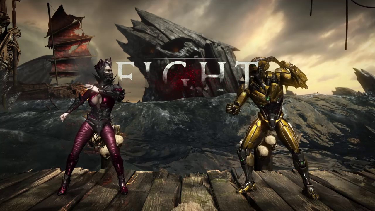 Mortal Kombat X Triborg cyrax ranked matches. - YouTube