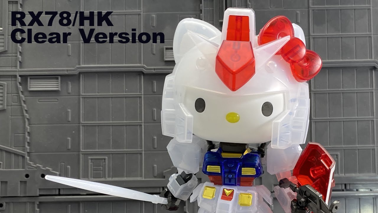 HELLO KITTY/RX-78-2 GUNDAM[SD EX-STANDARD] [CLEAR COLOR] Expo Exclusive ...