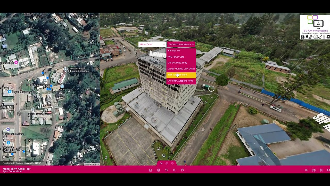 Mendi Town Urban Virtual Tour hosted in PANOEE - YouTube