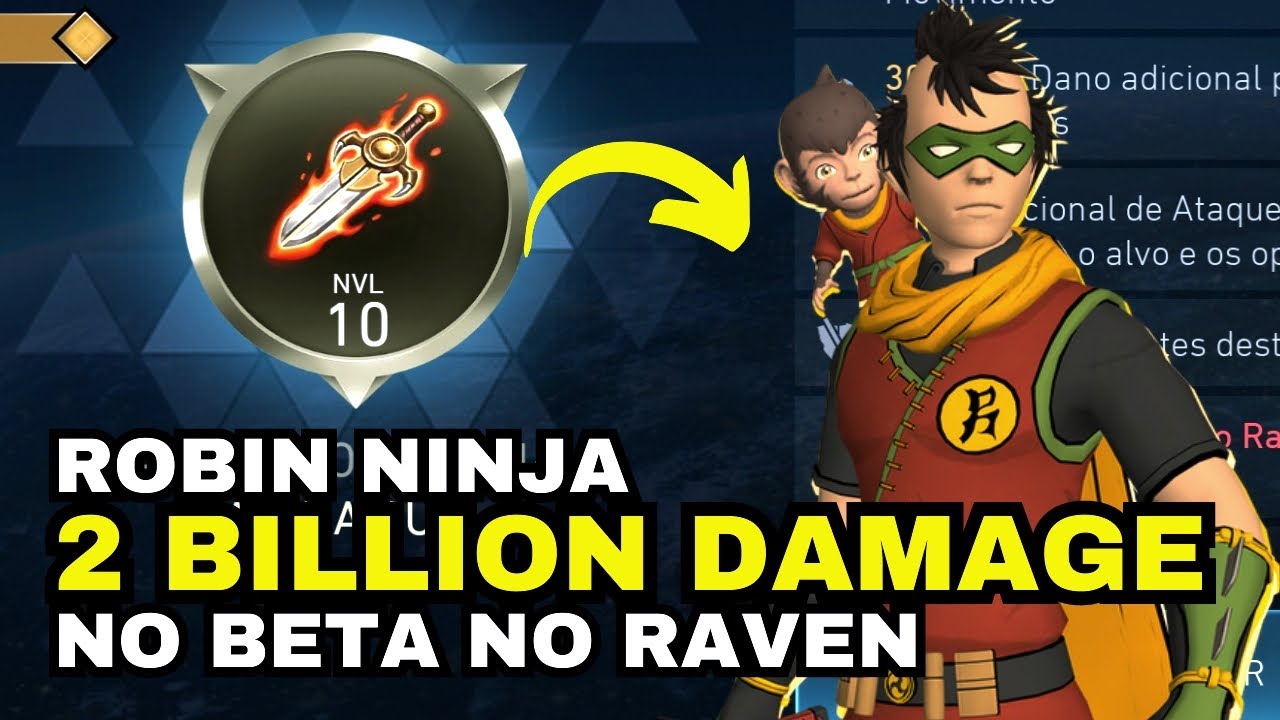 BATMAN NINJA ROBIN TWIN BLADE 2 BILLION DAMAGE INJUSTICE 2 MOBILE - YouTube