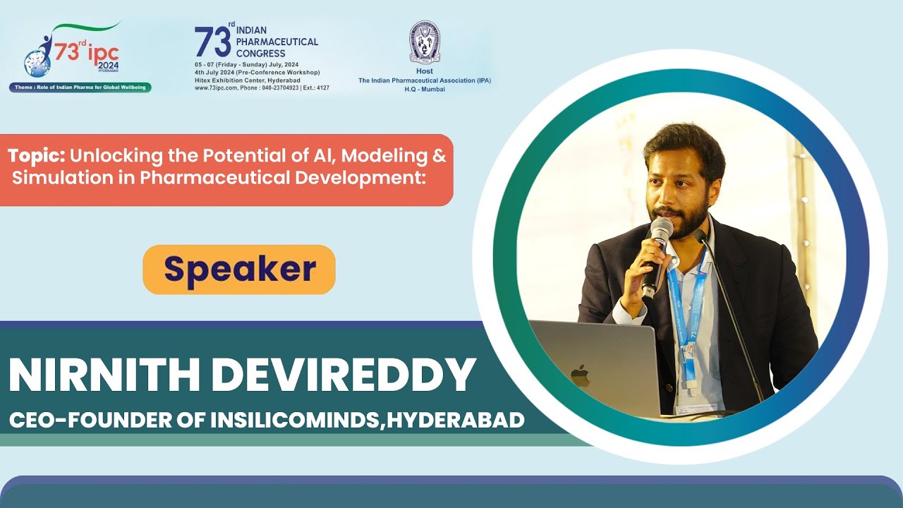API & Drug Design & Discovery | Nirnith Devireddy | IPC 2024 | Hybiz ...