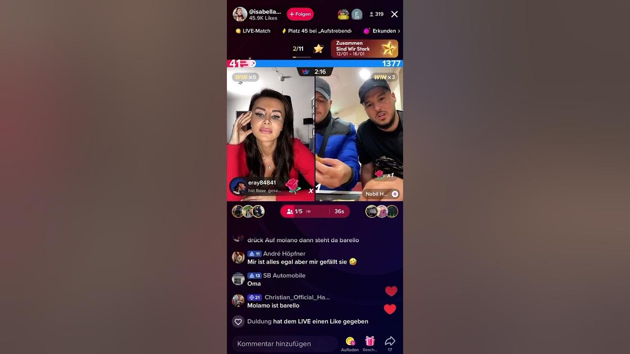Barello Tiktok Live Unterhaltung 🫶🏻 - YouTube