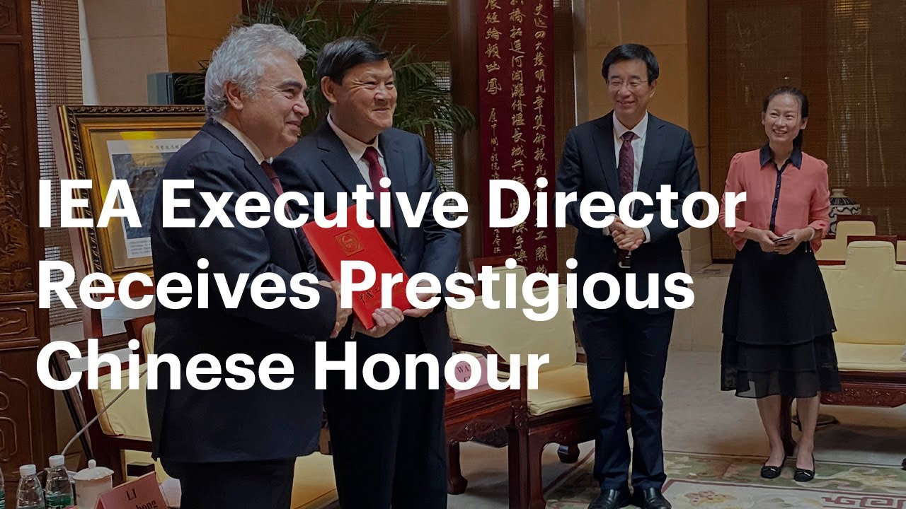 IEA Executive Director Elected as Foreign Academician of Chinese ...