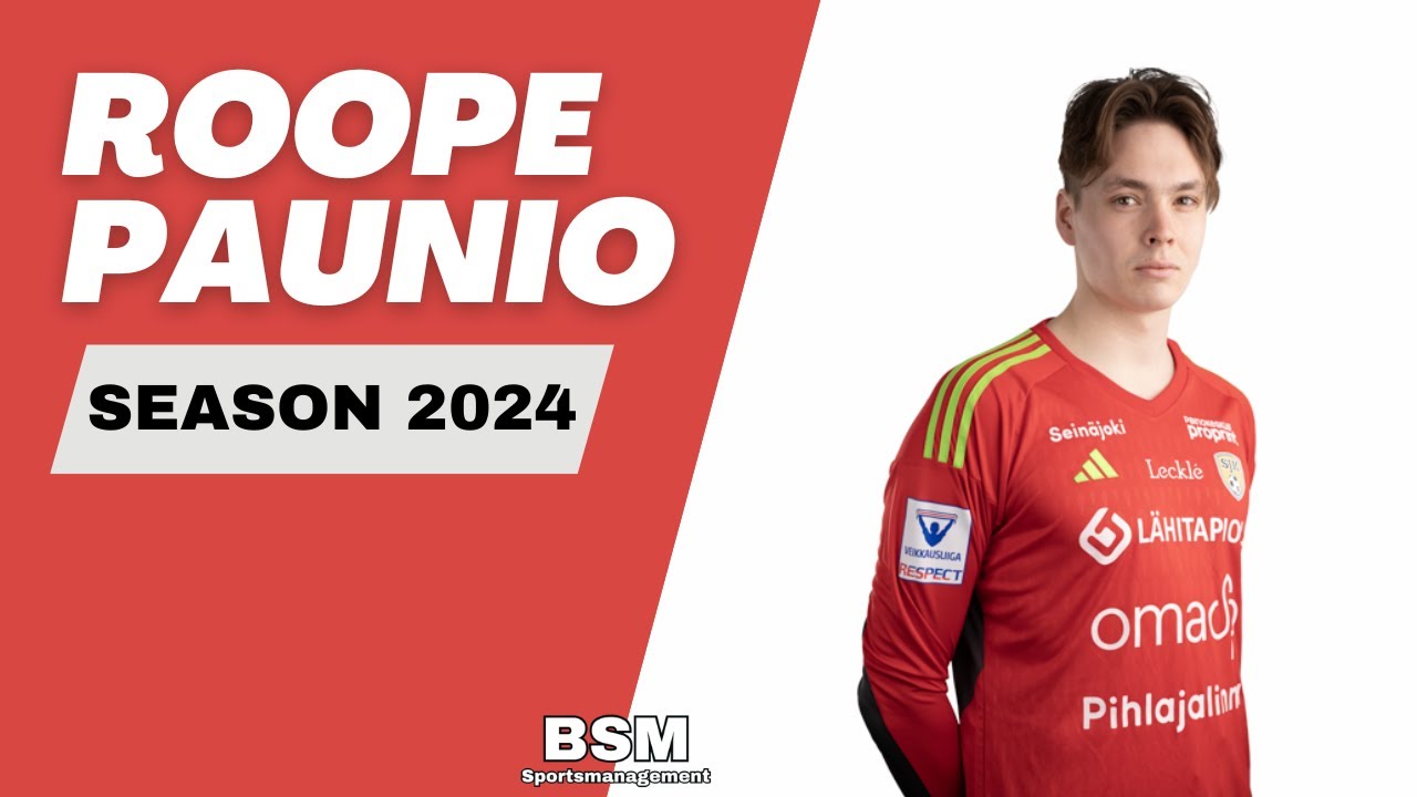 Roope Paunio Highlightvideo 2024 - YouTube
