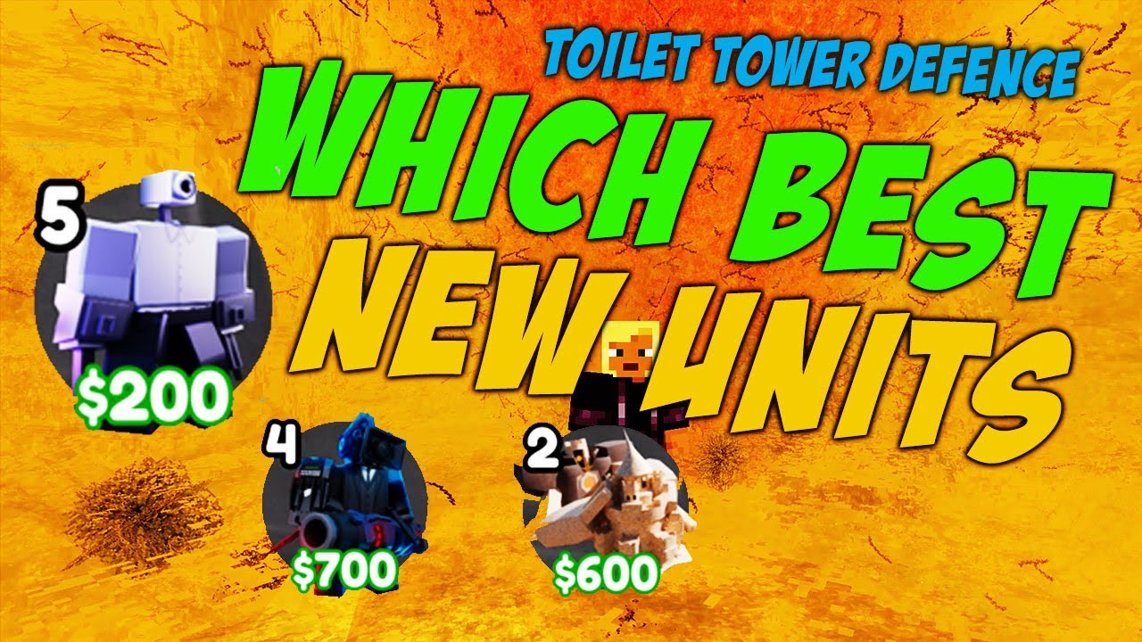 Toilet Tower Defense - What New or Rework Units do u need? - Roblox ...