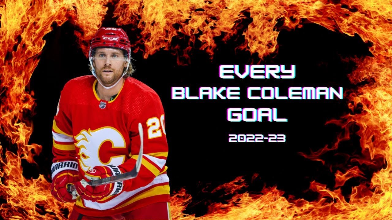 Blake Coleman All 18 Goals From The 2022-23 Season | Calgary Flames ...