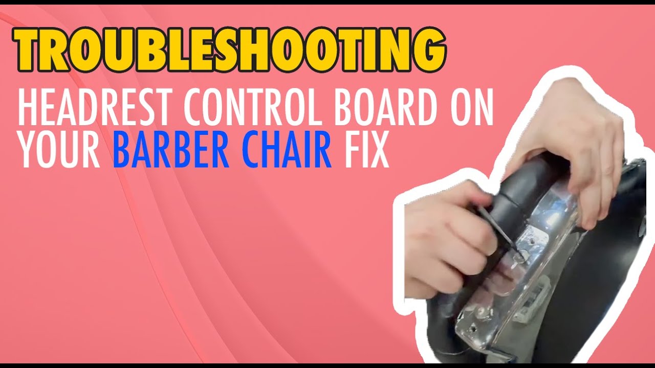 How To Fix Your Headrest Control Board on your Barber chair - YouTube