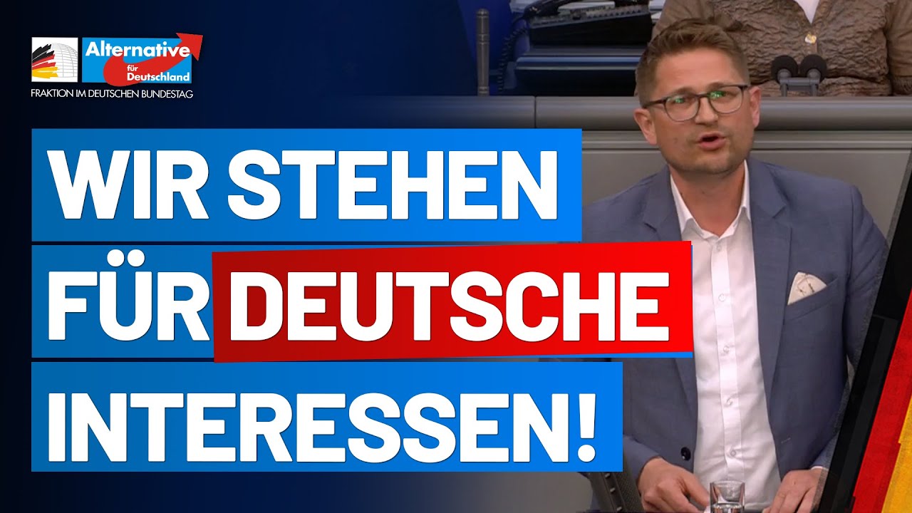 Deutsche Interessen stehen für uns an erster Stelle! René Springer ...