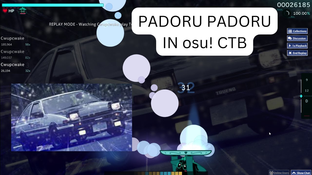 PADORU PADORU OSU CTB - YouTube