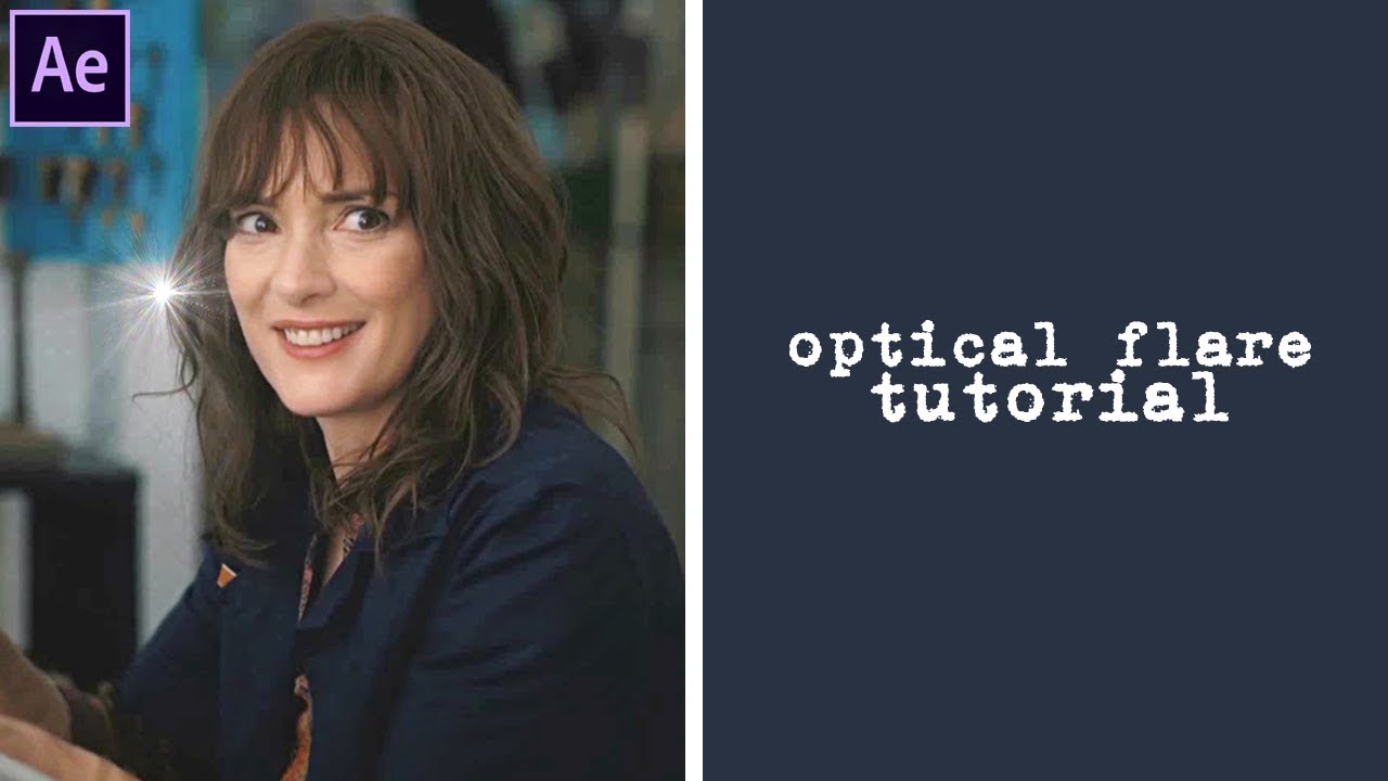 after effects tutorial | optical flares - YouTube
